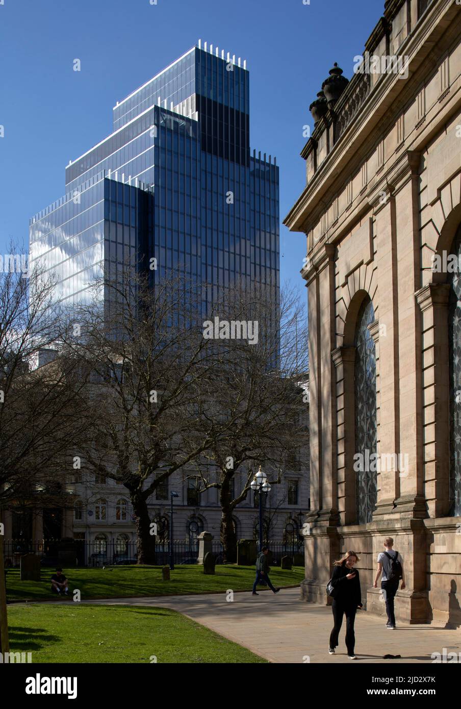 Overview from cathedral square. 103 Colmore Row, Birmingham, United ...