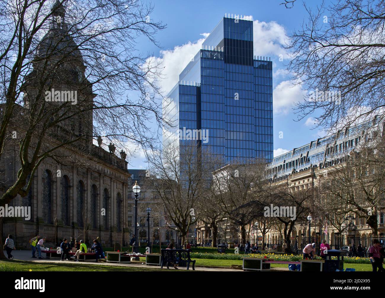 Overview from cathedral square. 103 Colmore Row, Birmingham, United ...