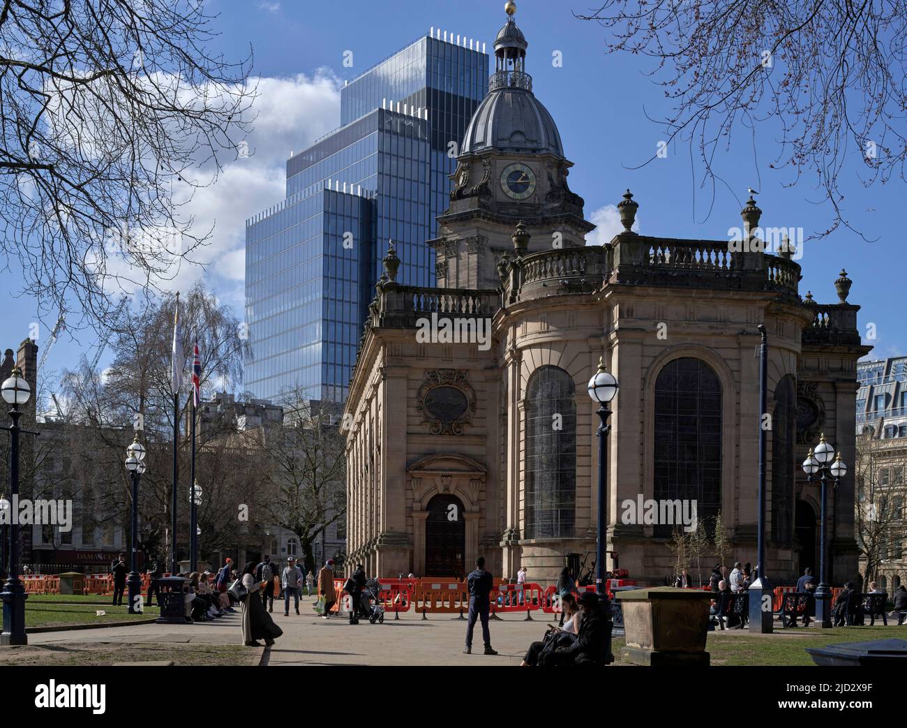 Overview from cathedral square. 103 Colmore Row, Birmingham, United ...