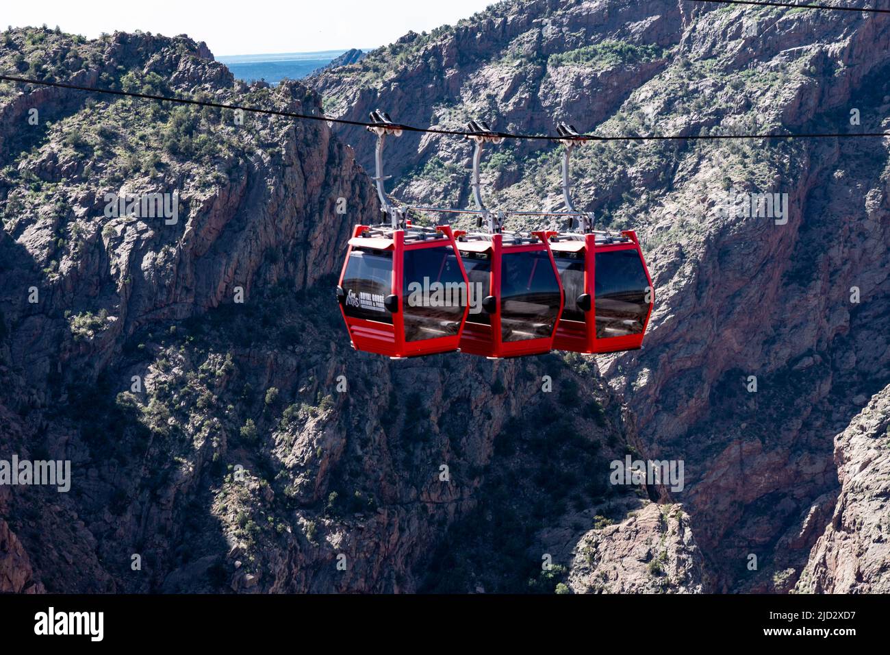 Aerial Gondola at Royal Gorge in Colorado Stock Photo - Alamy