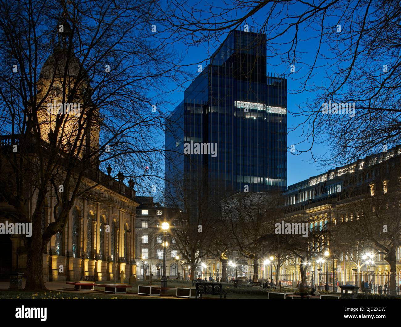 Overview from cathedral square. 103 Colmore Row, Birmingham, United ...