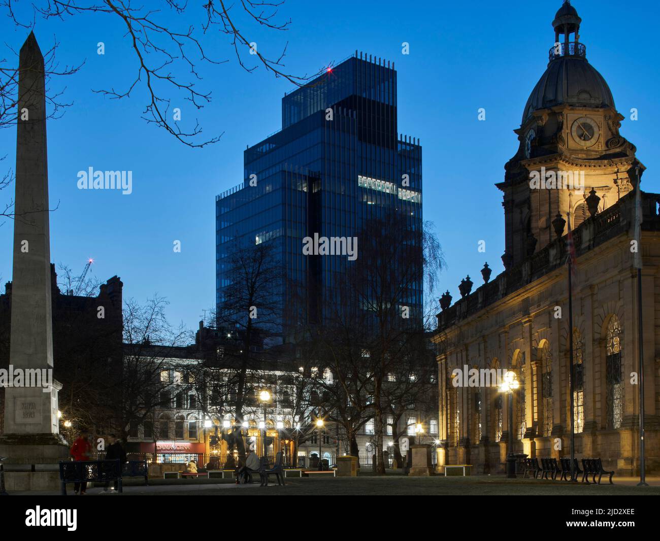 Overview from cathedral square. 103 Colmore Row, Birmingham, United ...