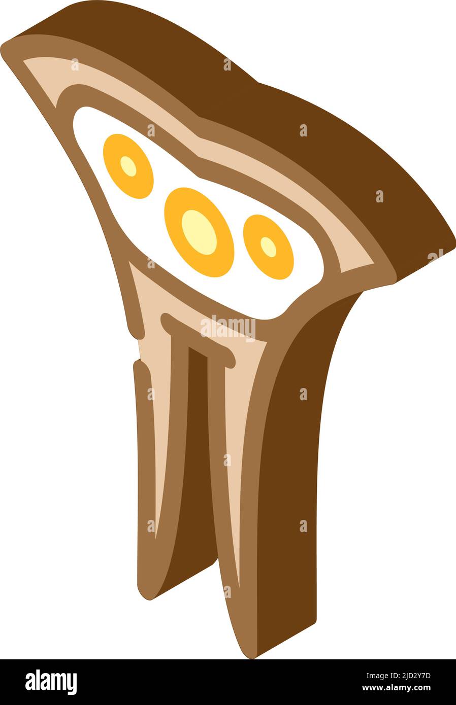 stylish hair pin isometric icon vector illustration Stock Vector Image ...