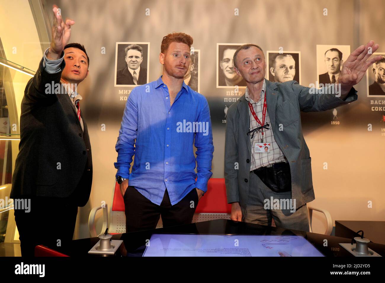 MOSCOW, RUSSIA, JUNE 17, 2022. New Spartak head coach Guillermo Abascal ...