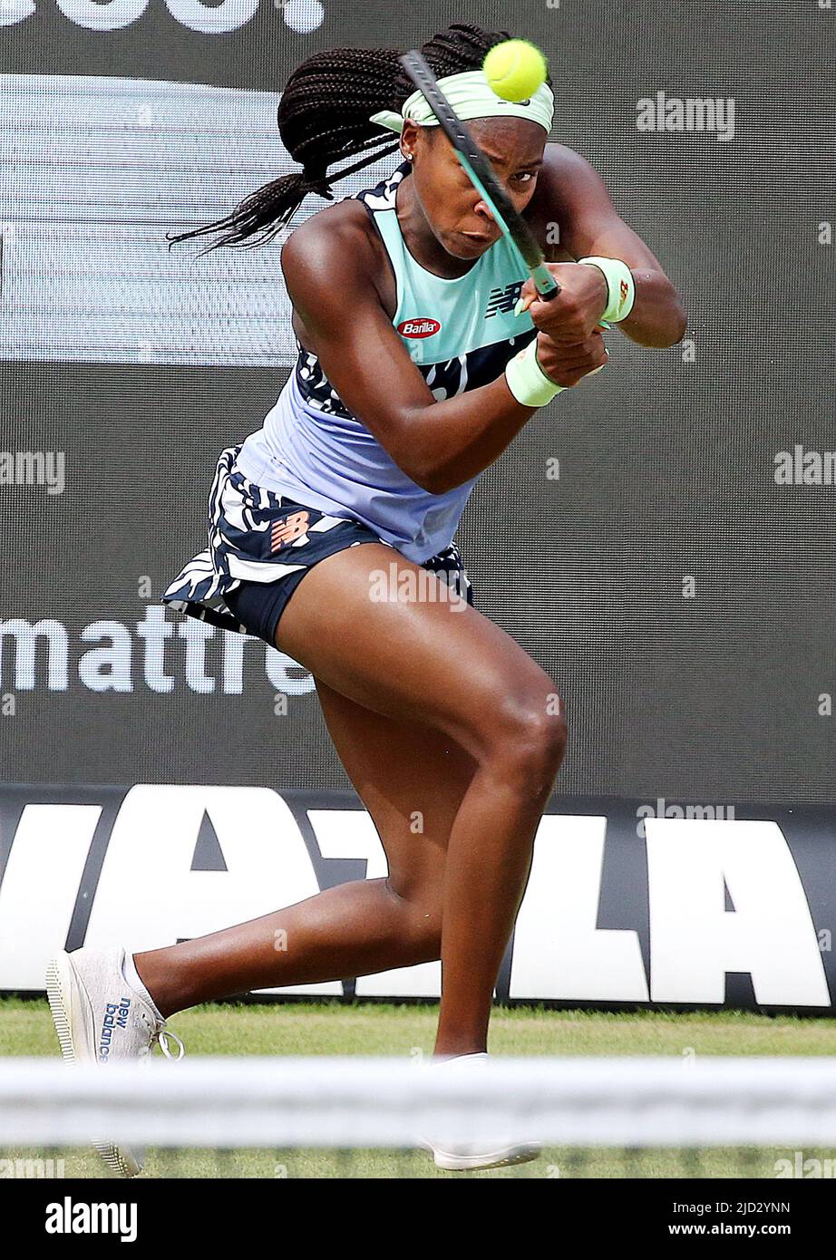 Coco gauff backhand hi-res stock photography and images - Alamy