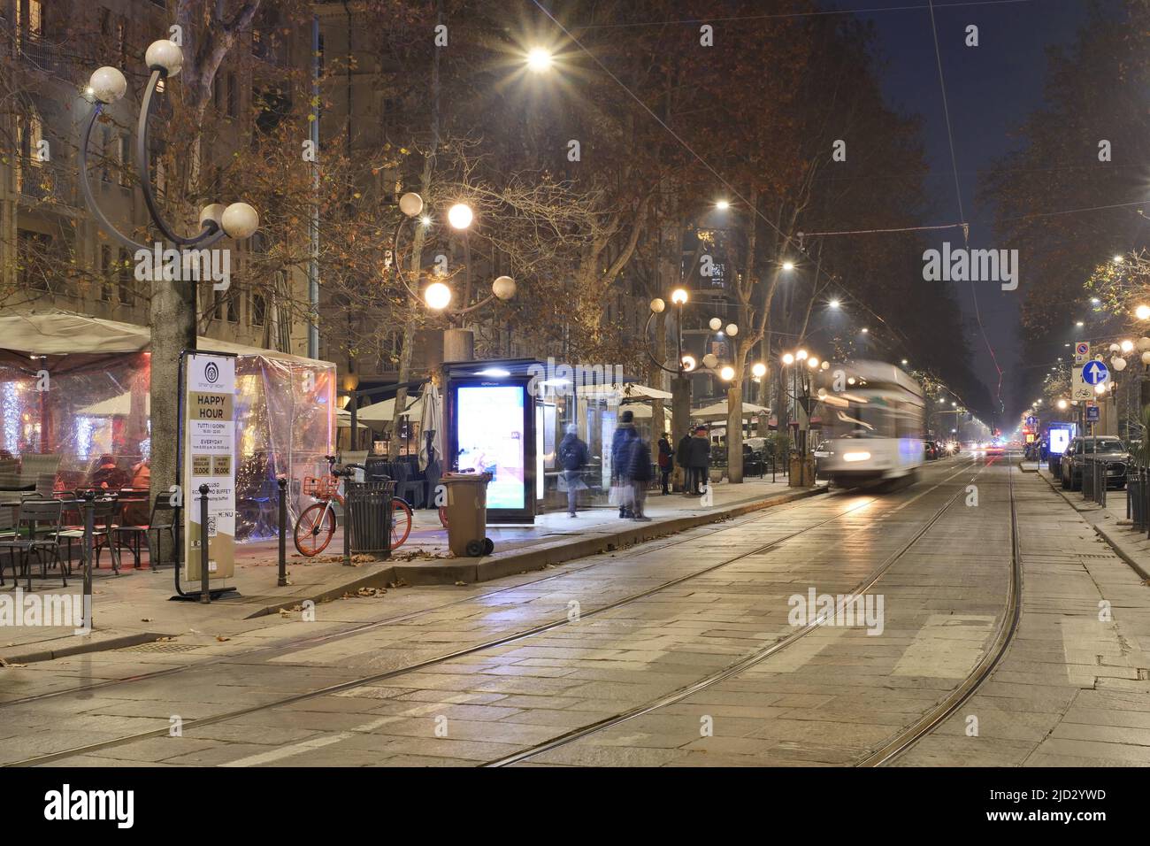 Tram system in milan hi-res stock photography and images - Alamy