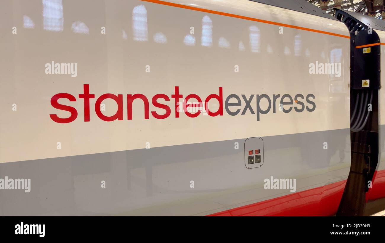 Stansted express logo hi-res stock photography and images - Alamy