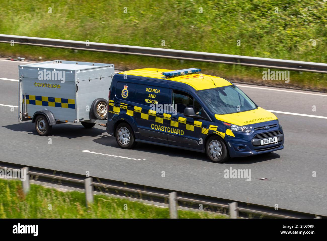 Coast Guard Search and Rescue UK. 2017 Ford Transit Connect vehicle ...
