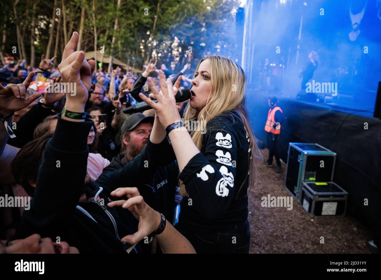Copenhagen, Denmark. 16th, June 2022. The Danish doom metal band ...