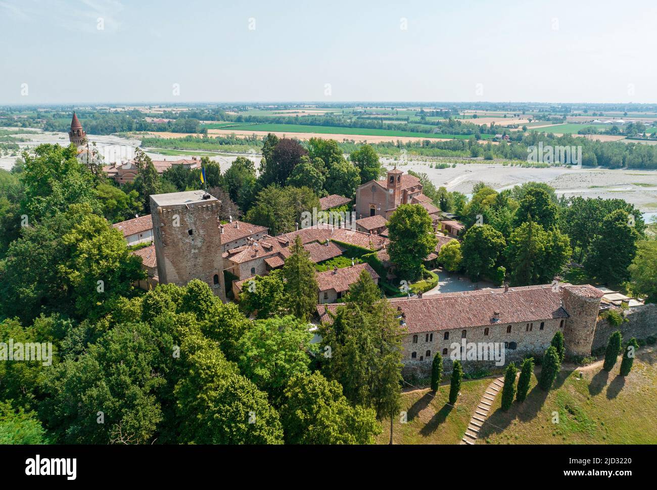 Rivalta castle gazzola emilia romagna hi-res stock photography and ...