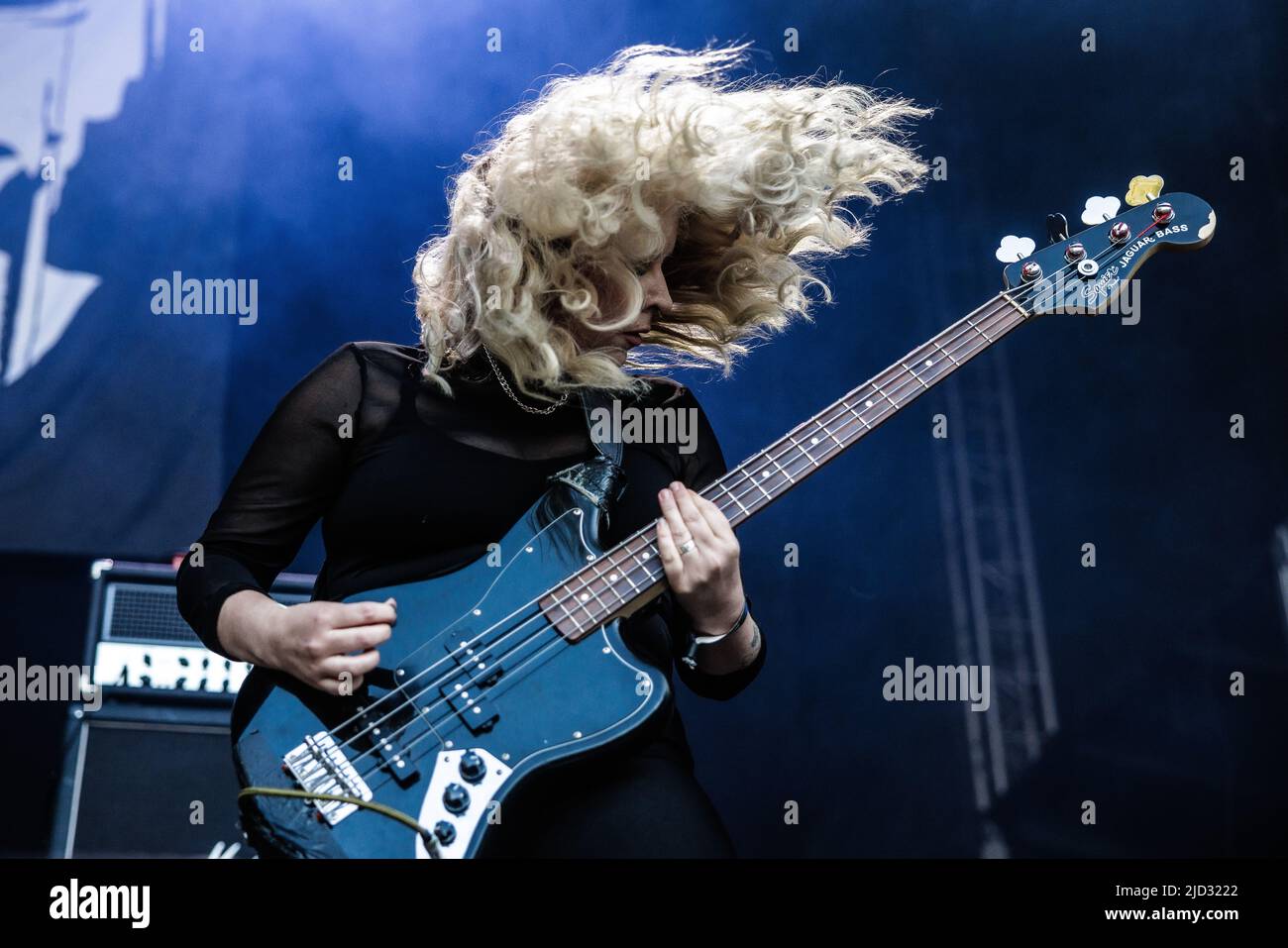 Copenhagen, Denmark. 16th, June 2022. The Danish doom metal band ...