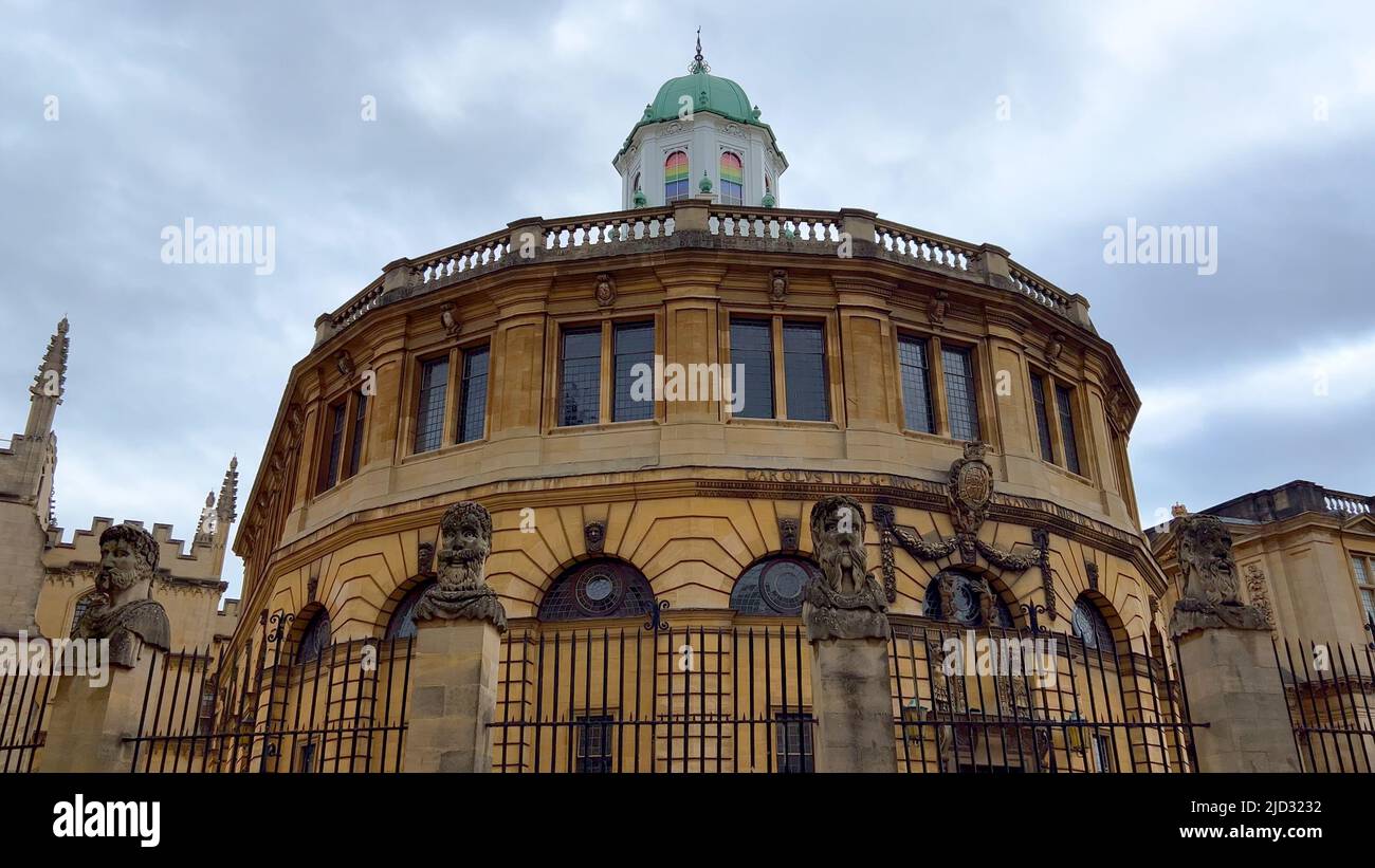 Sheldonian Theatre in the city of Oxford Stock Photo - Alamy