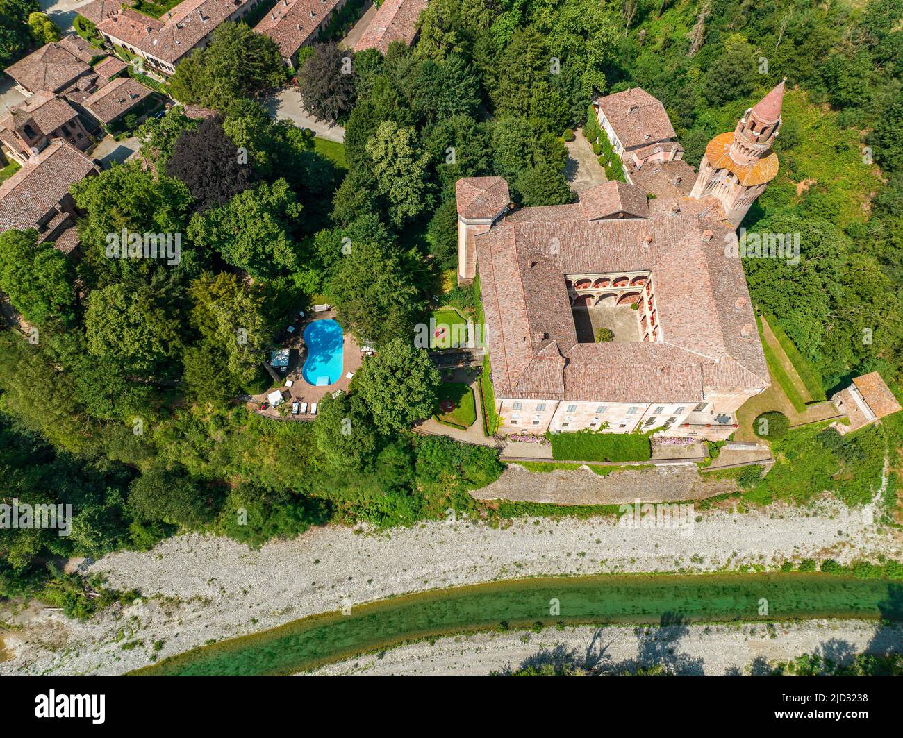 Rivalta castle gazzola emilia romagna hi-res stock photography and ...