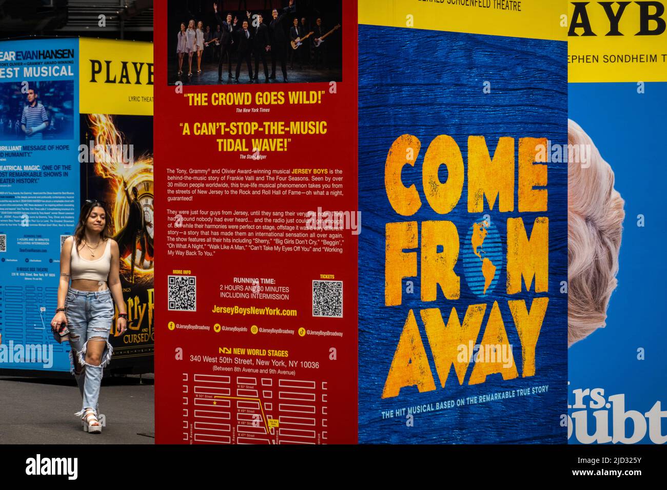 Giant playbill signs life size hi-res stock photography and images - Alamy