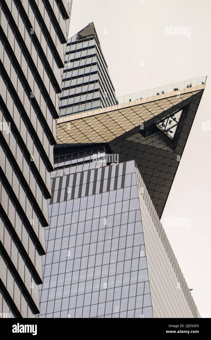The Edge observation deck in Chelsea Hudson Yards Manhattan NYC Stock ...
