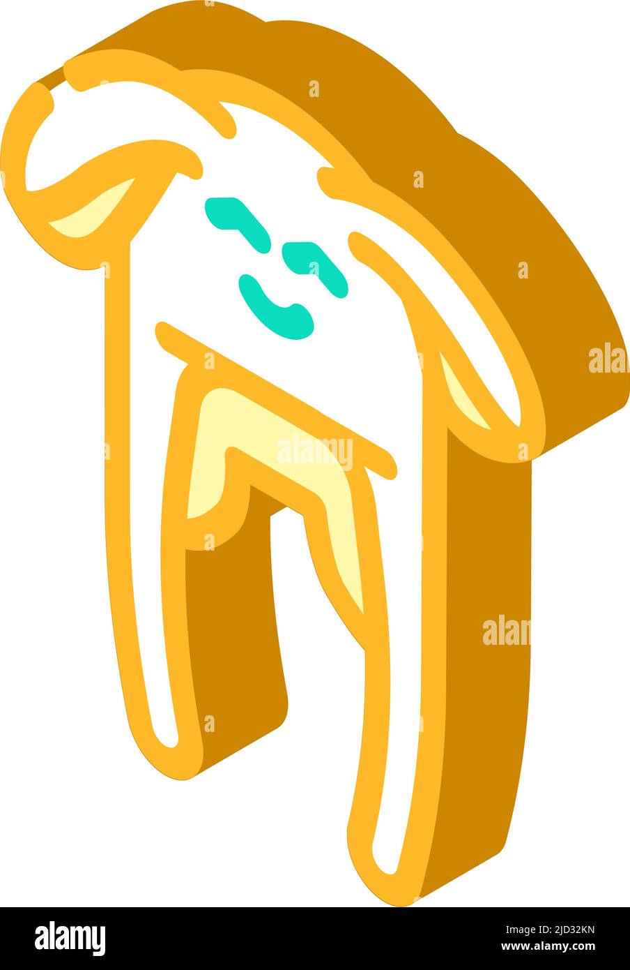 kids hat isometric icon vector illustration Stock Vector Image & Art ...