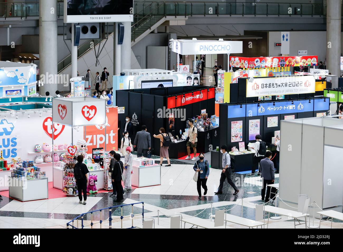 Tokyo, Japan. 17th June, 2022. Visitors gather during the International ...