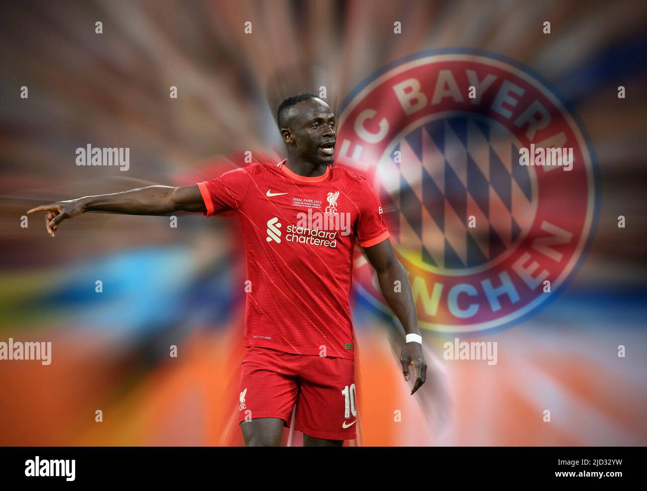 PHOTO ASSEMBLY: Change from Sadio Mane to FC Bayern Munich is perfect ...