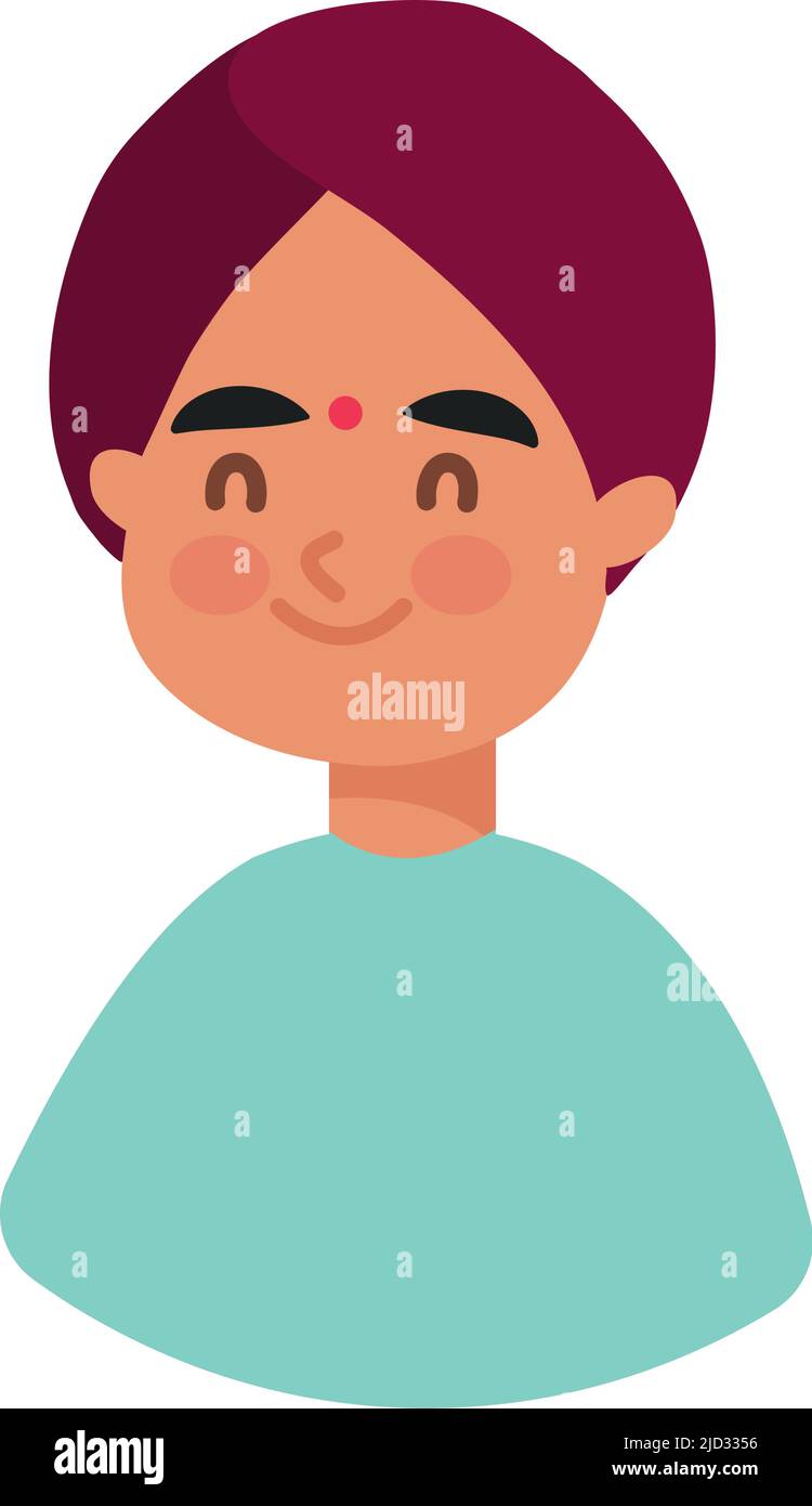Indian man icon Stock Vector Image & Art - Alamy