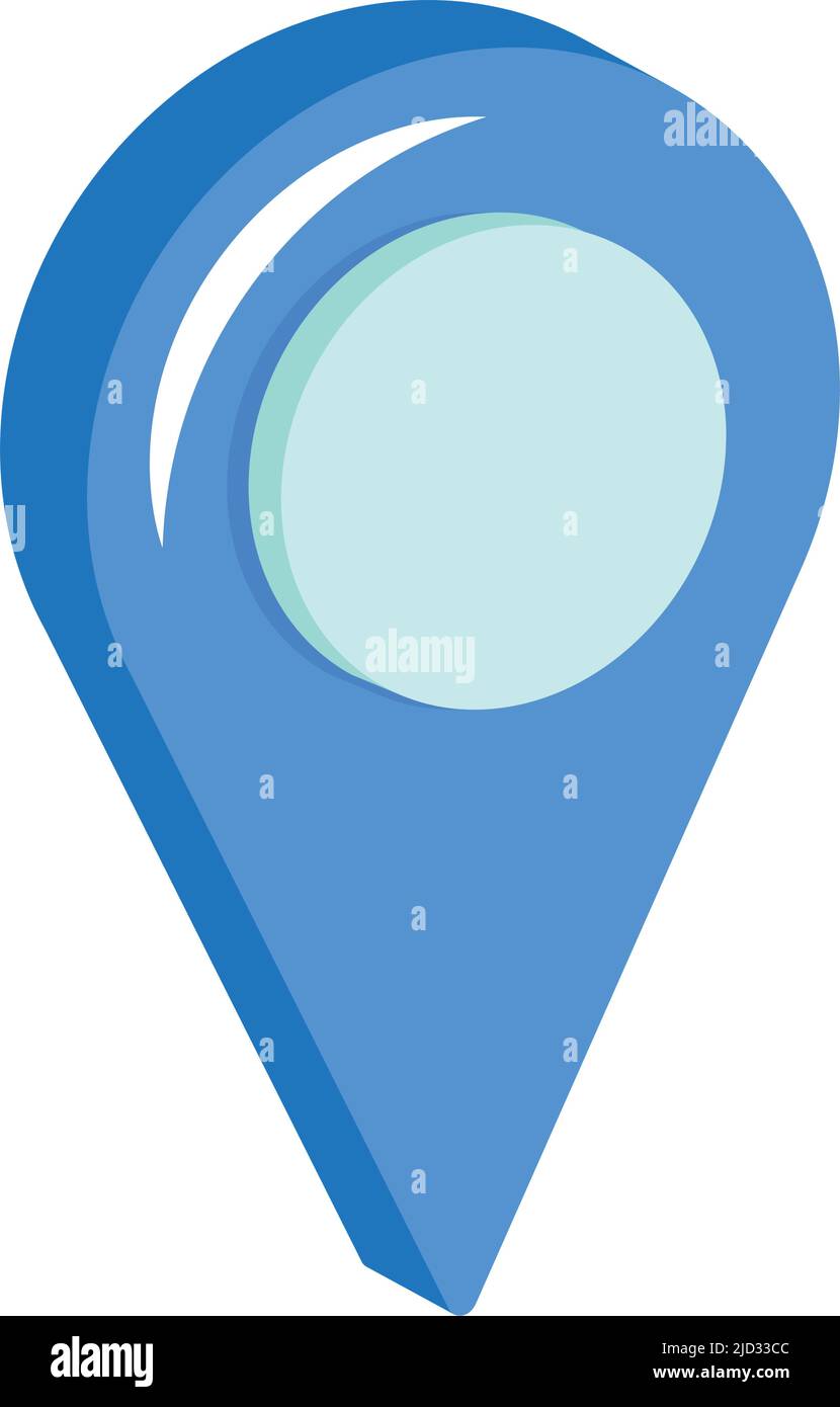 isometric location pin Stock Vector Image & Art - Alamy