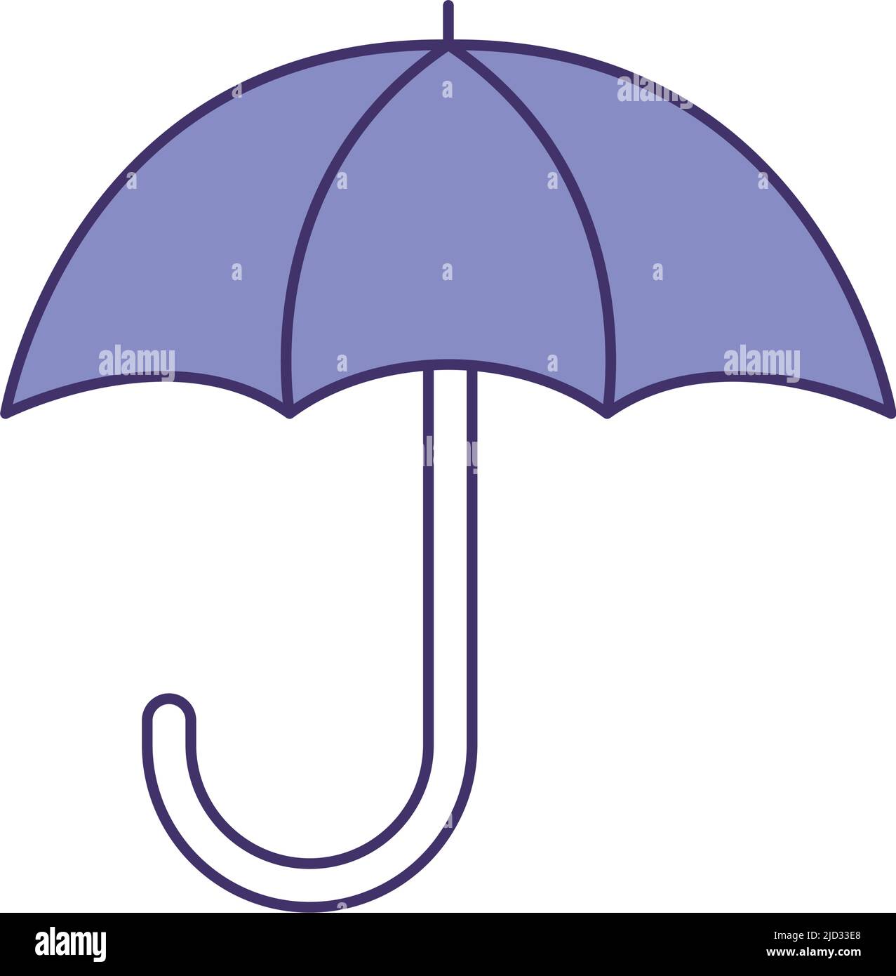 purple umbrella icon Stock Vector Image & Art - Alamy