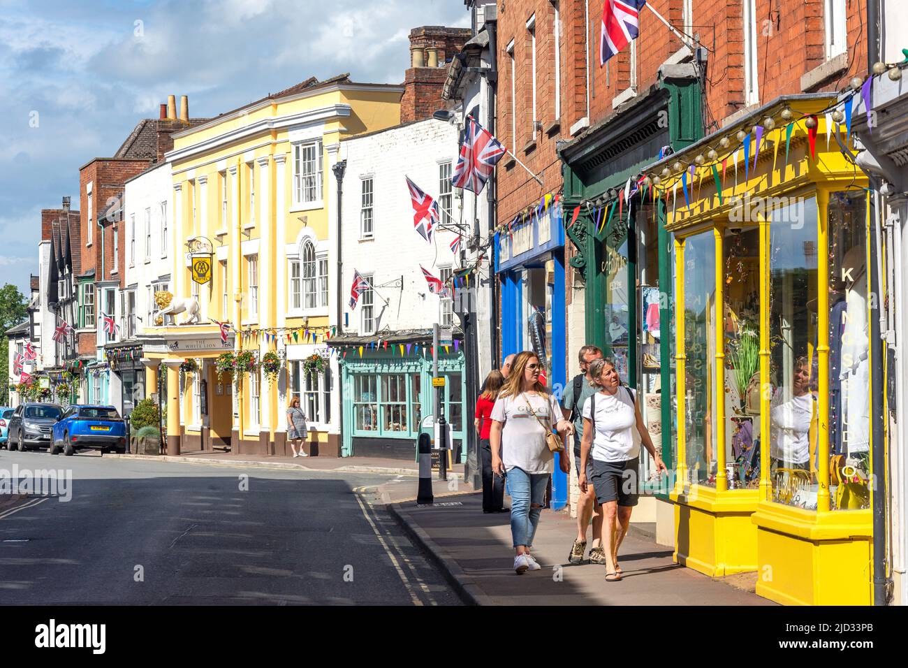 Old Street, Upton-upon-Severn, Worcestershire, England, United Kingdom ...
