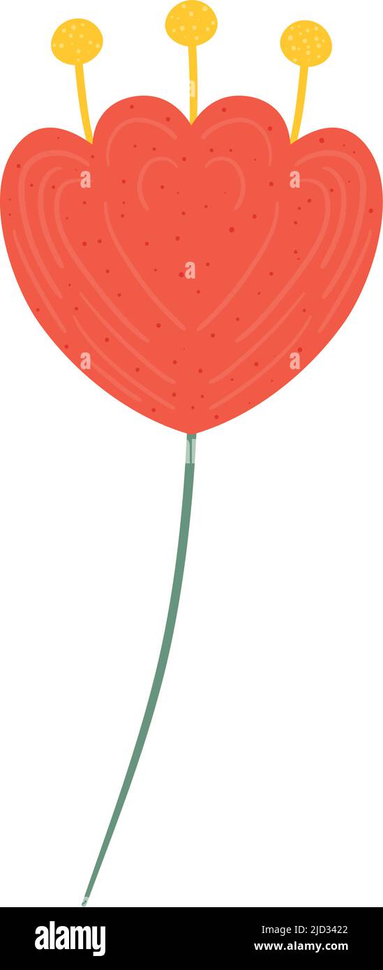 red flower icon Stock Vector Image & Art - Alamy