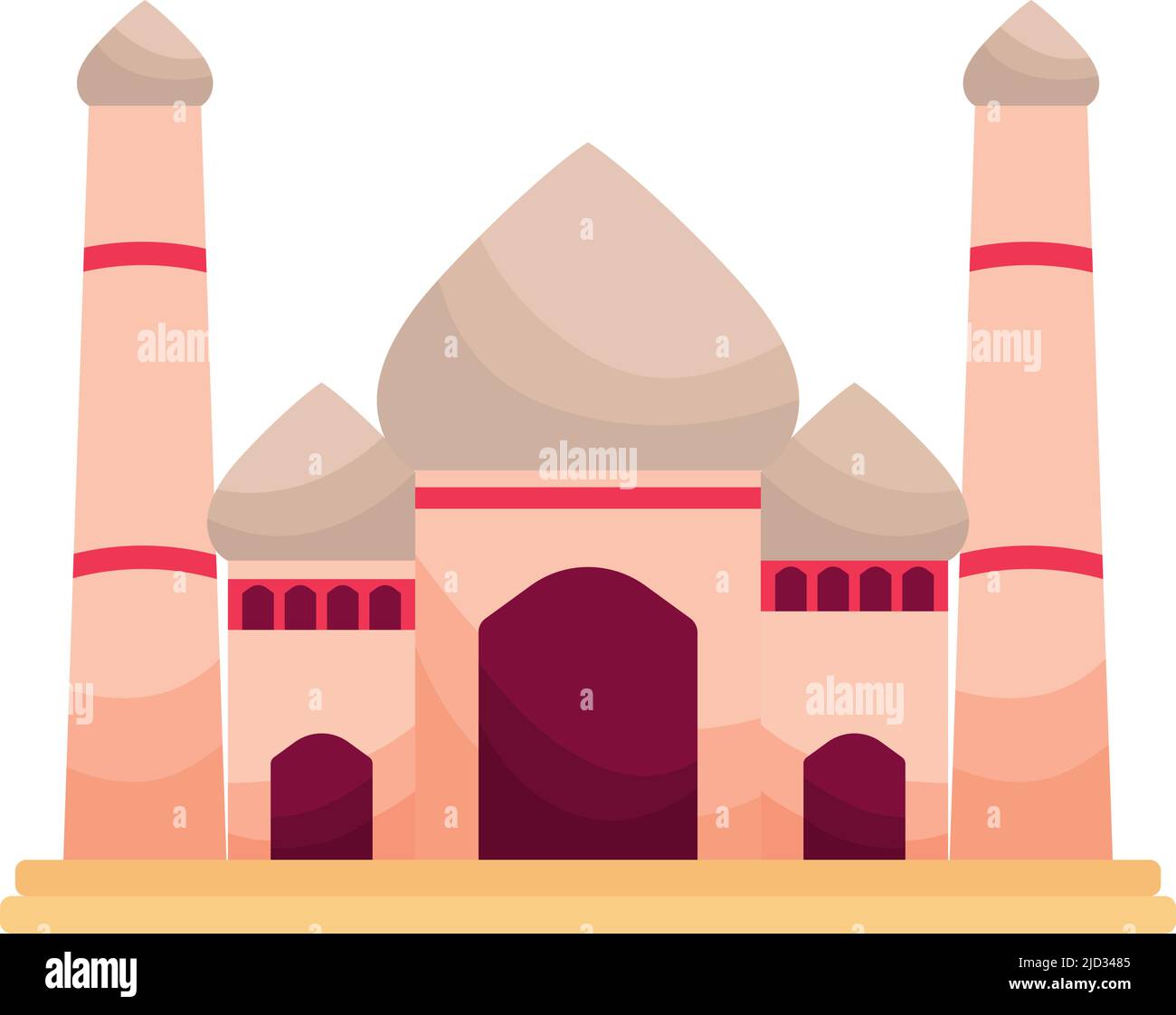Taj mahal icon Stock Vector Image & Art - Alamy