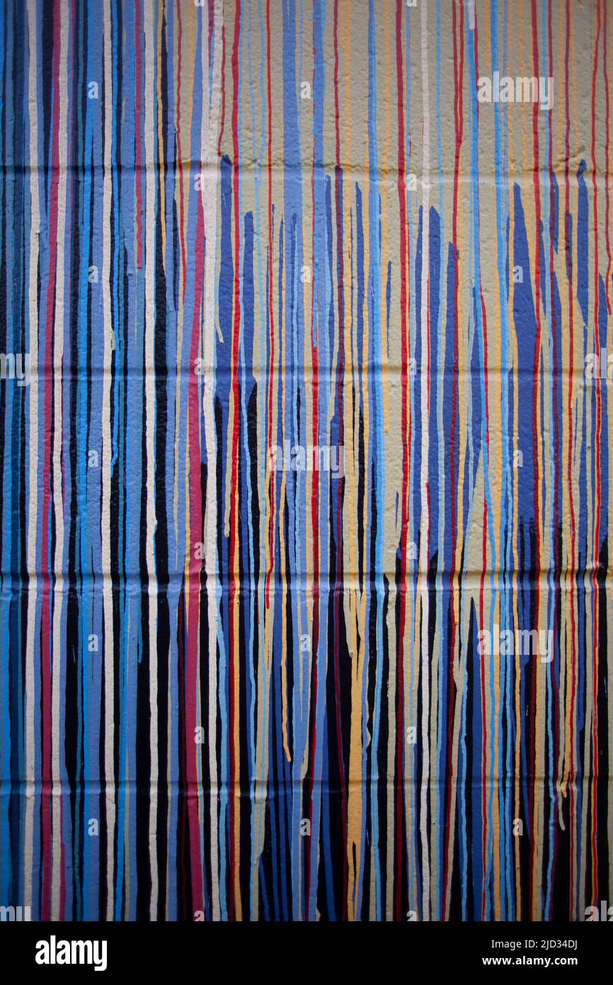 Paint drips down the wall hi-res stock photography and images - Alamy