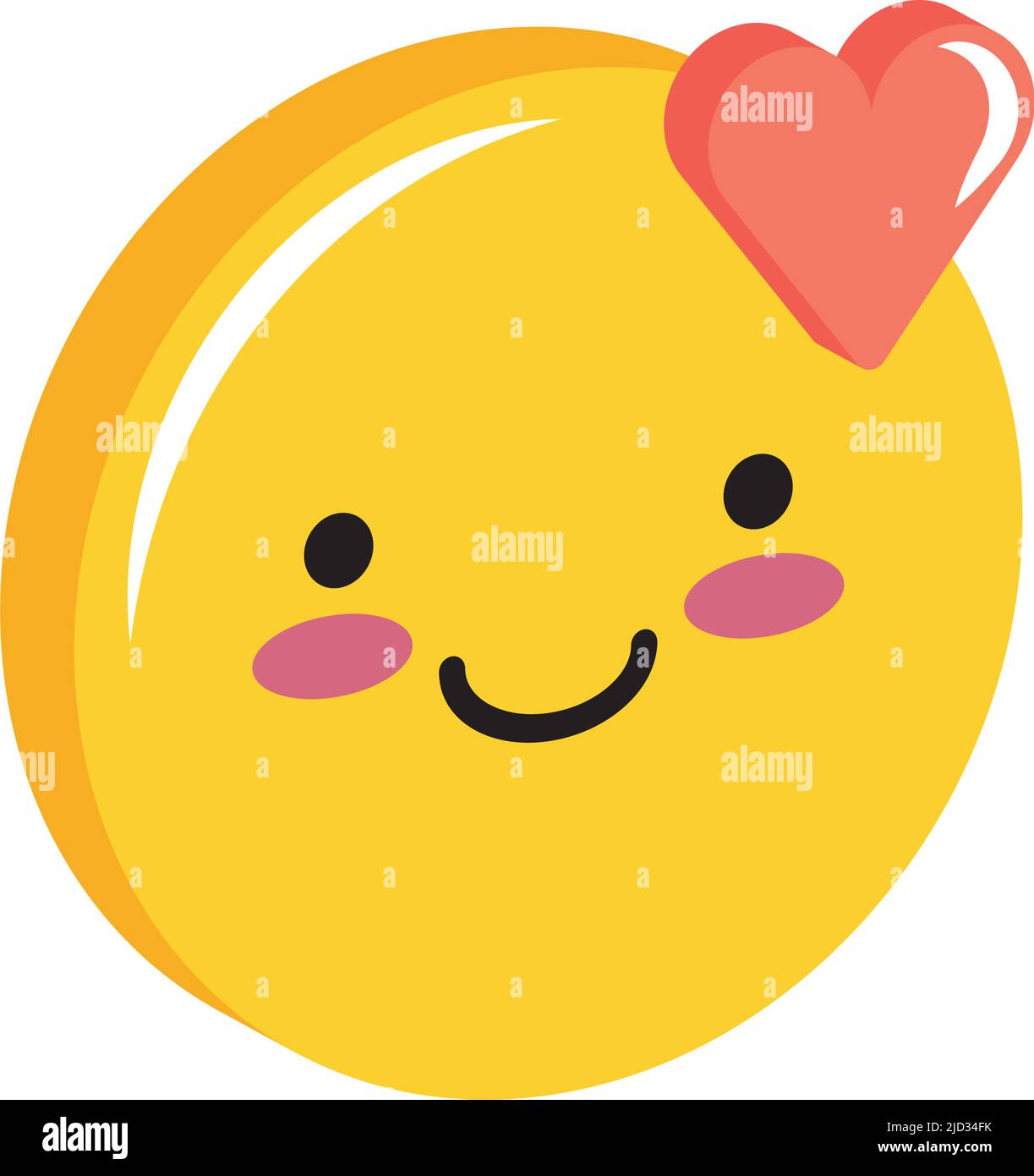 cute emoji face Stock Vector Image & Art - Alamy