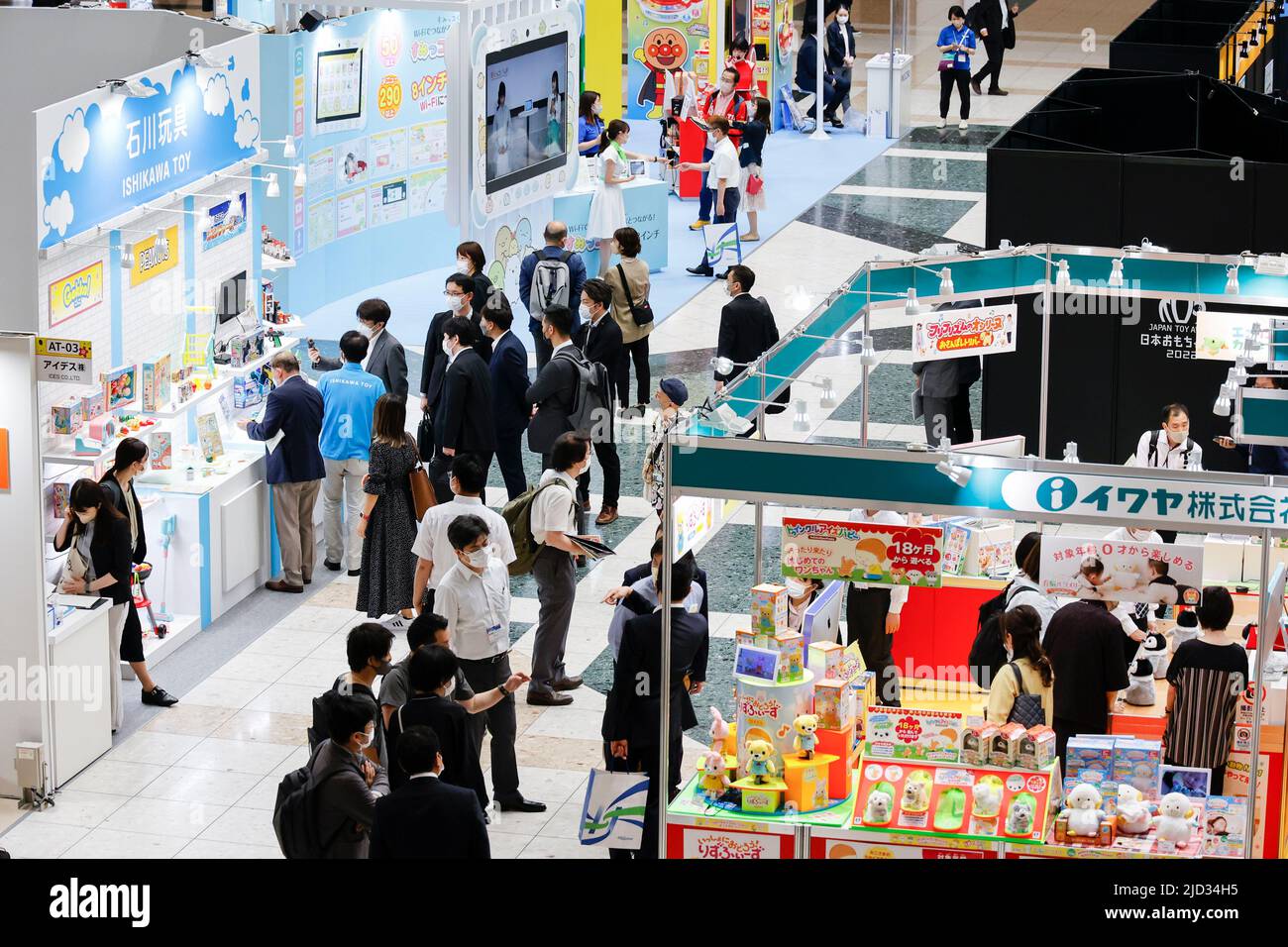 Tokyo, Japan. 17th June, 2022. Visitors gather during the International ...