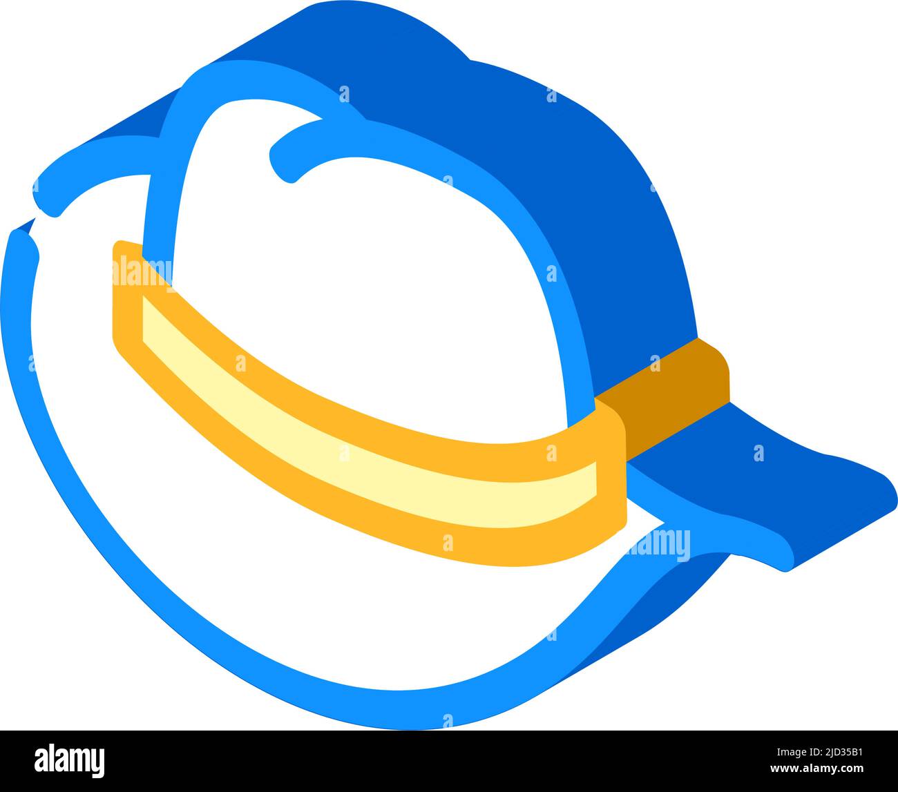 cowboy hat isometric icon vector illustration Stock Vector Image & Art ...