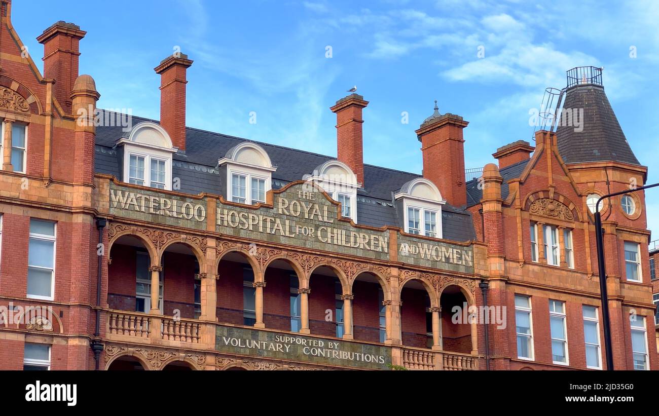 Waterloo Hospital for Children and Women Stock Photo - Alamy