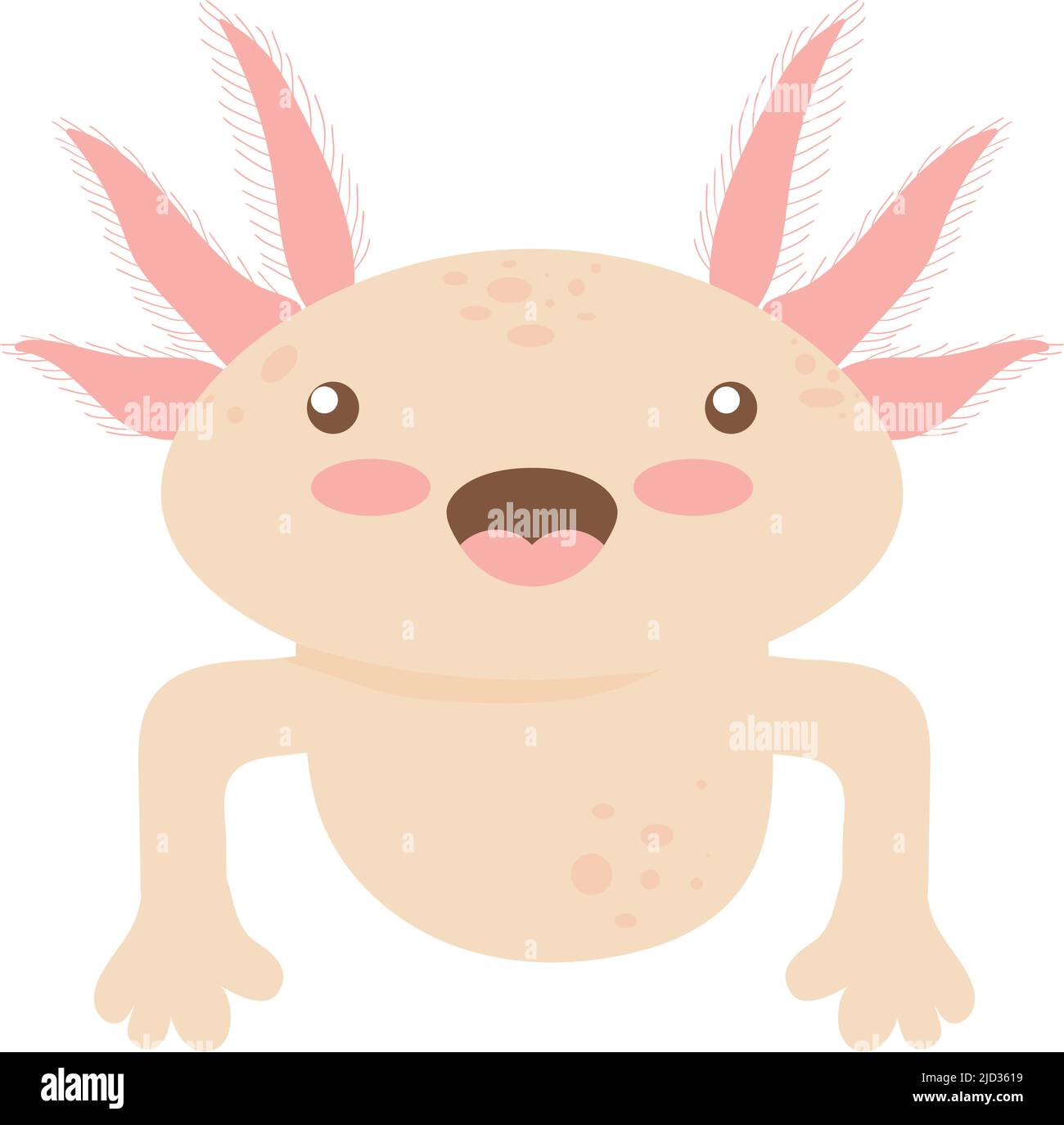 surprised axolotl icon Stock Vector Image & Art - Alamy