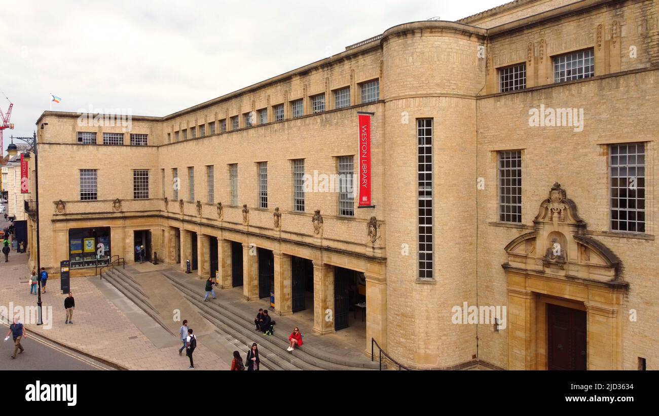 Weston library in oxford hi-res stock photography and images - Alamy
