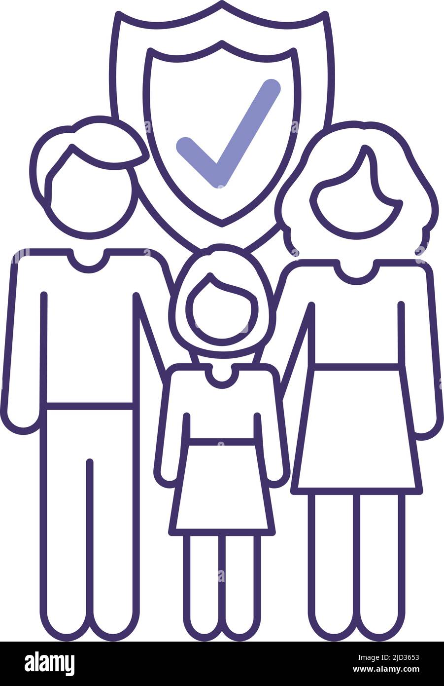 family insurance design Stock Vector Image & Art - Alamy