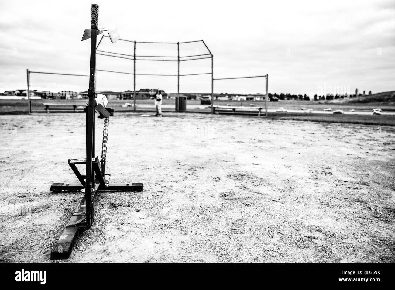 Baseball pitching machine hi-res stock photography and images - Alamy