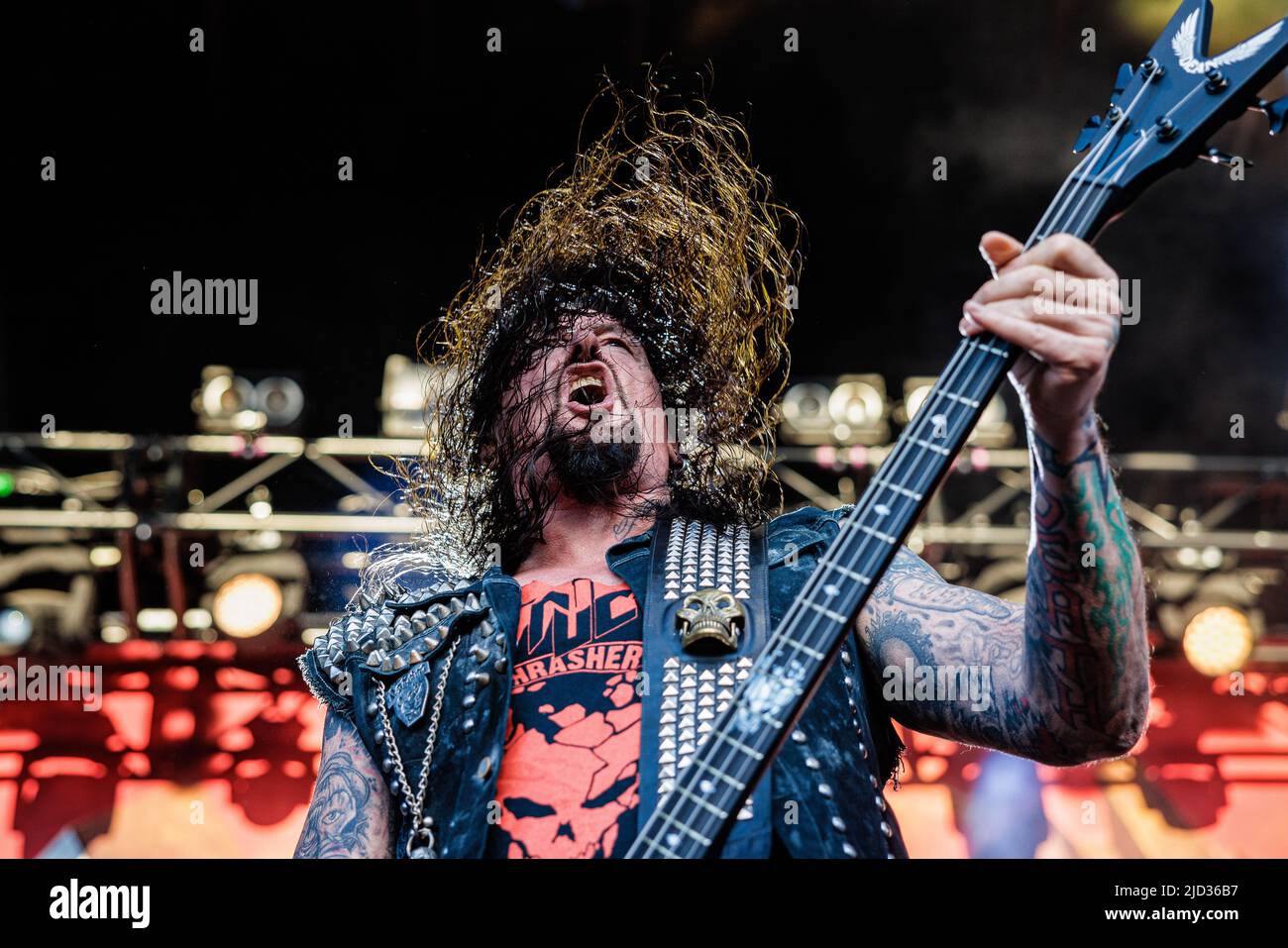 Copenhagen, Denmark. 16th June, 2022. The German thrash metal band ...