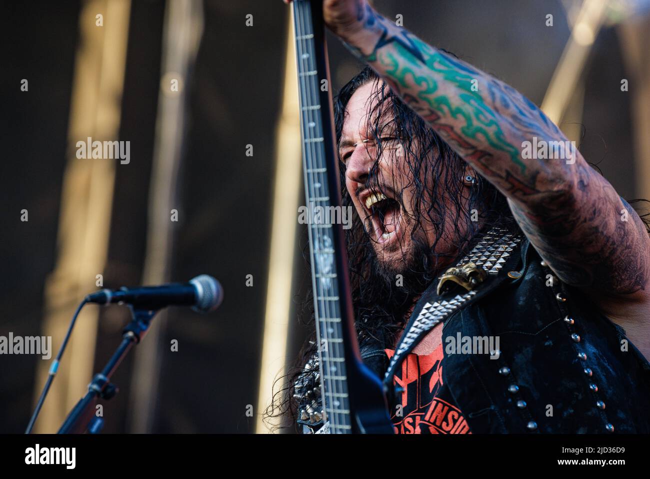 Copenhagen, Denmark. 16th June, 2022. The German thrash metal band ...