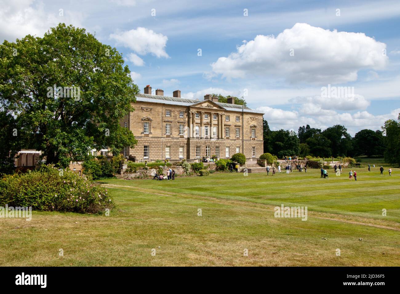 Packington Hall pictured on an open day in the summer. Packington Hall ...