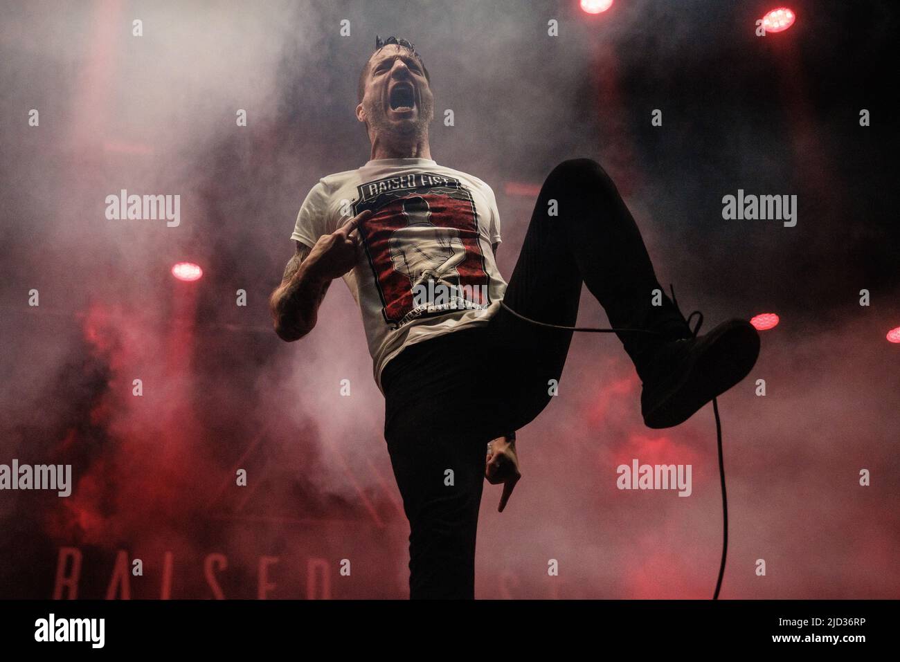 Copenhagen, Denmark. 16th June, 2022. The Swedish hardcore punk band R ...