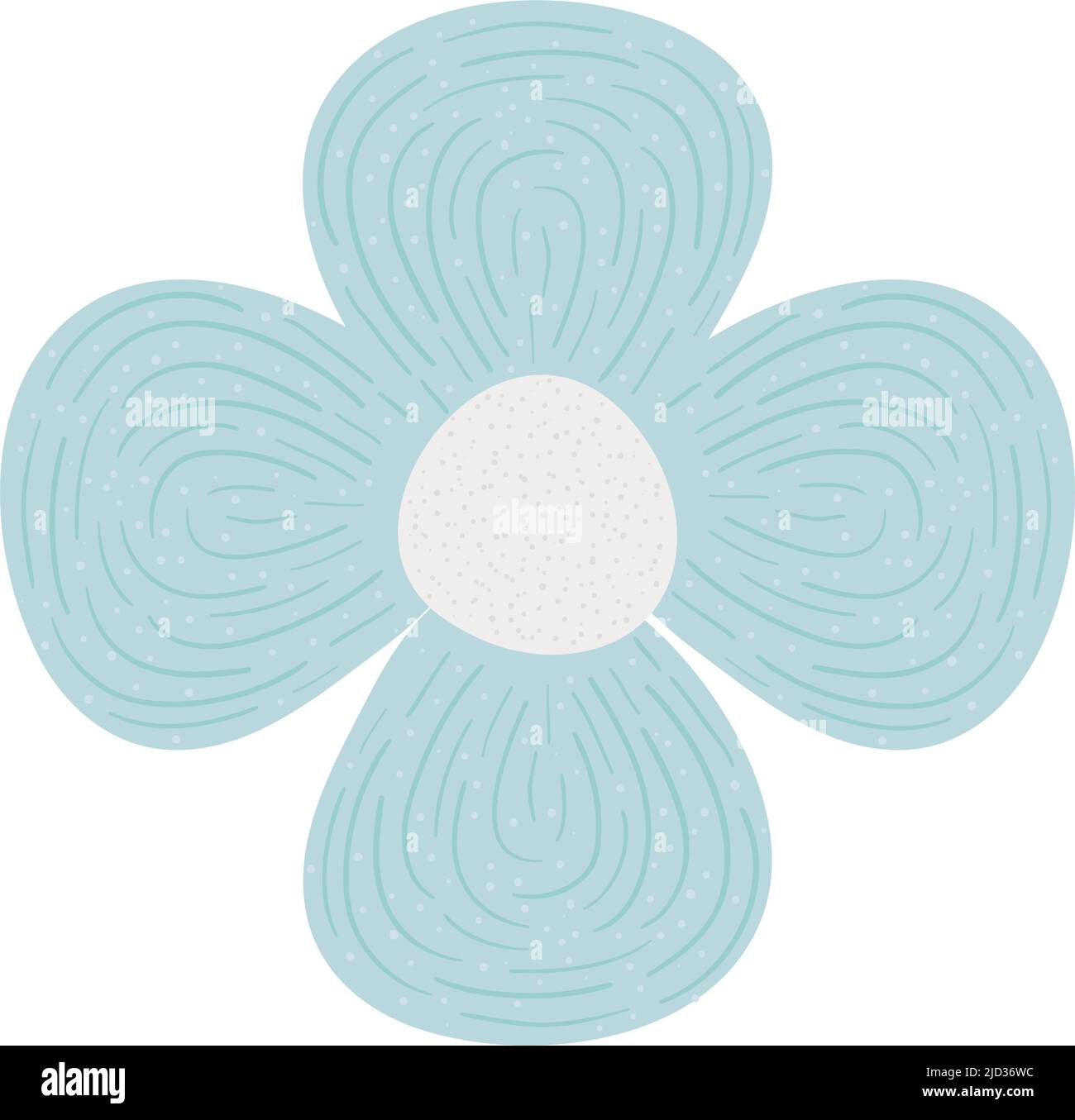 blue flower design Stock Vector Image & Art - Alamy