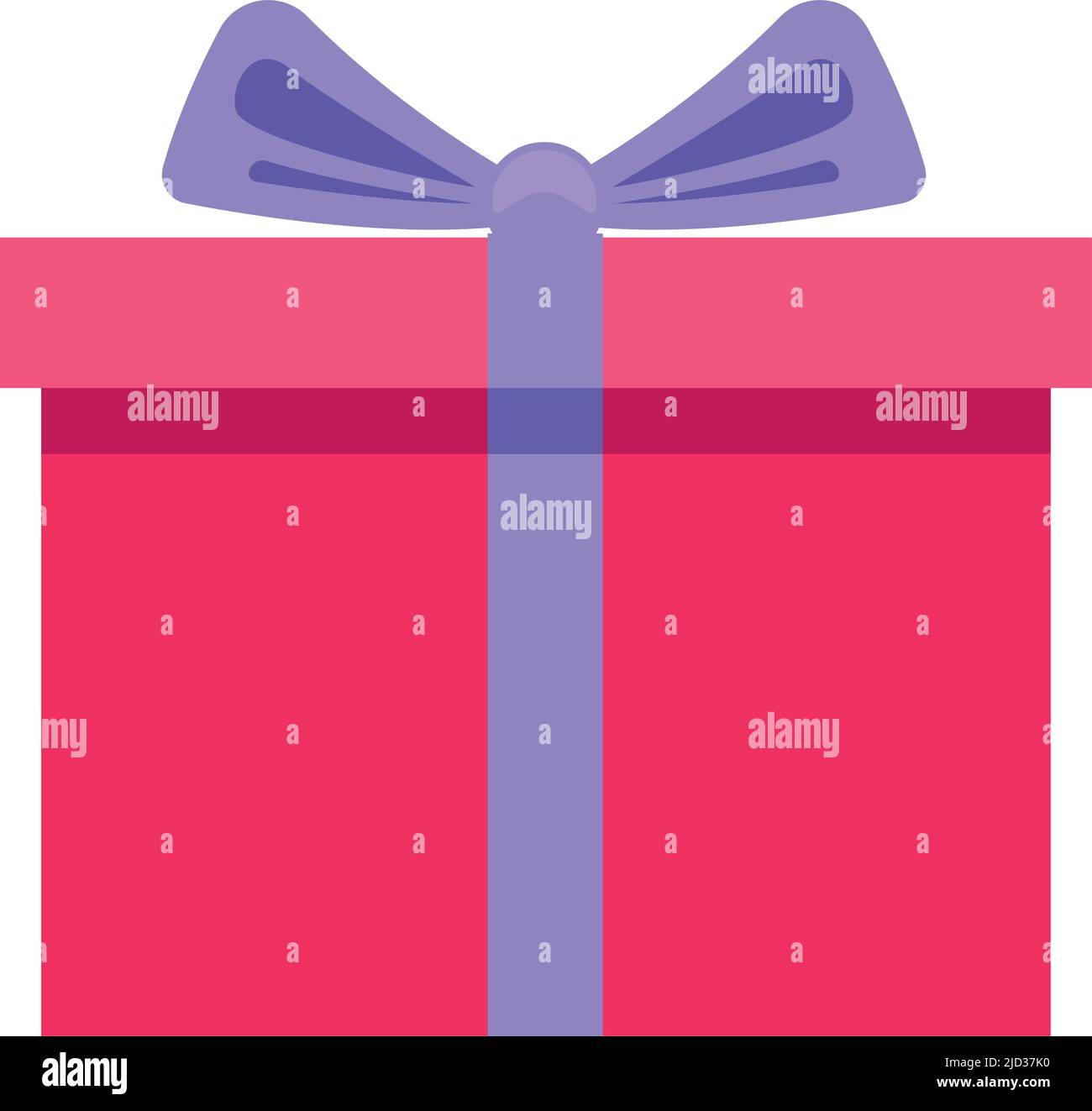 Red gift box icon. Holiday present symbol Stock Vector Image & Art - Alamy