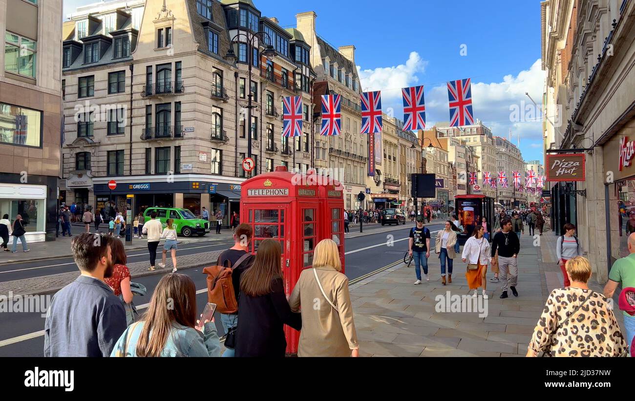 The Strand street in London - LONDON, UK - JUNE 9, 2022 Stock Photo - Alamy