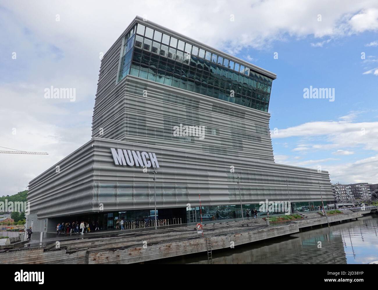 New munch museum in norway hi-res stock photography and images - Alamy