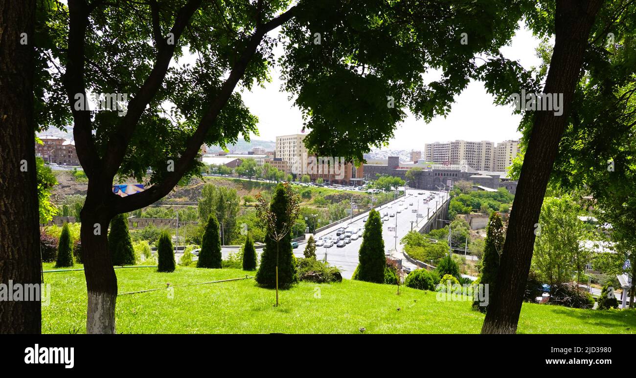 Victory Bridge, Yerevan, Armenia Stock Photo - Alamy