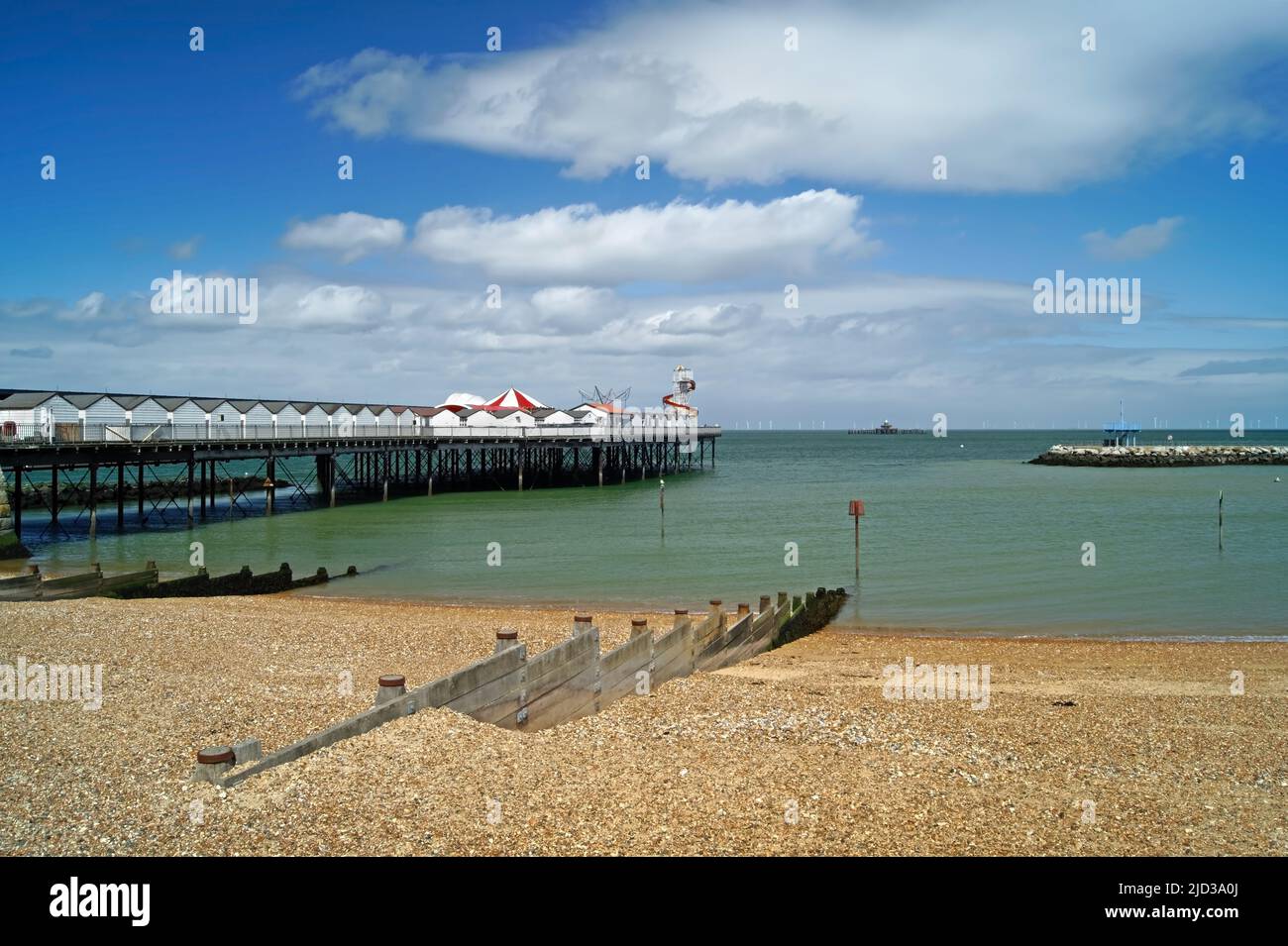 UK, Kent, Herne Bay Pier Stock Photo - Alamy