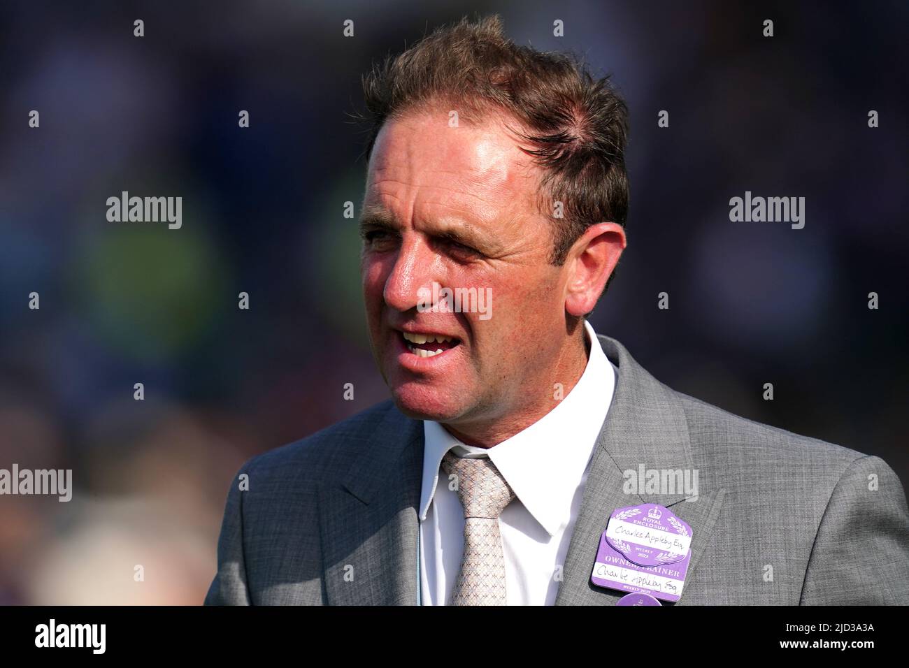 Trainer Charlie Appleby during day four of Royal Ascot at Ascot ...
