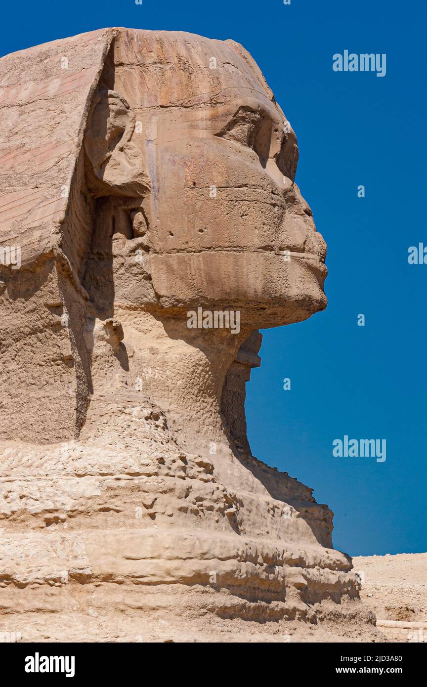 Sphinx egypt erosion hi-res stock photography and images - Alamy