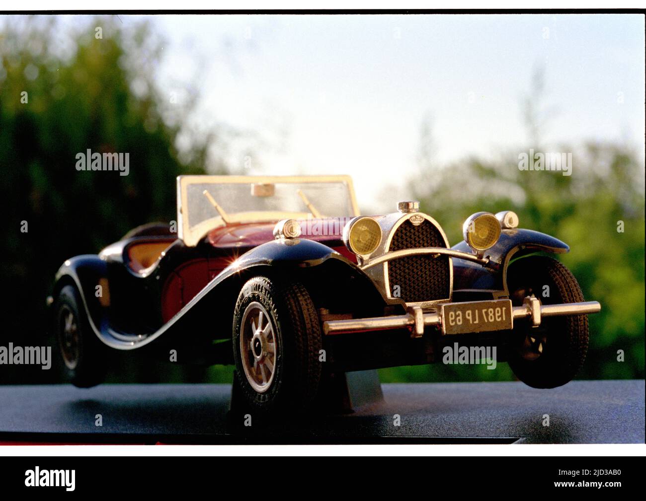 Old car model Stock Photo - Alamy